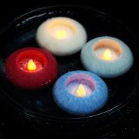 China Weddings LED Candle Flicking 3D Flame Real Wax Waterproof Floating Remote Control for sale