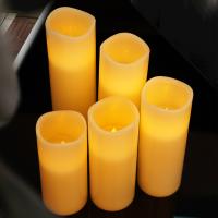 China LED Candle Real Wax LED Candles with Remote Control and Battery Operated for sale