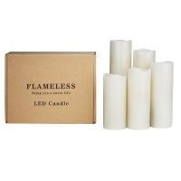 China LED Candle Real Wax LED Candles with Remote Control and Battery Operated for sale