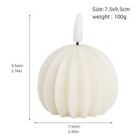 China Birthdays LED Lanterns Battery LED Candles With 3D Effect Paraffin Wax Flameless Candles for sale