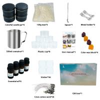 China Handmade Scented Candle DIY Candle Making Kit Soy Wax Candle Making Kit for sale