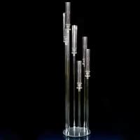 China Table Decorations Candle Holder Acrylic Candelabra Centerpiece Wedding Centerpieces for sale
