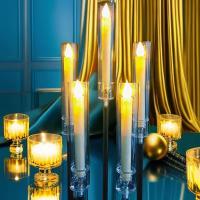 China Table Decorations Candle Holder Acrylic Candelabra Centerpiece Wedding Centerpieces for sale