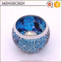China Tea Light Candle Holder Dome Shaped Porcelain  1 Color Pillar Holder for sale