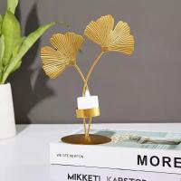 China Candle Container Candlestick Metal Candle Holder Custom For Wedding Decors for sale