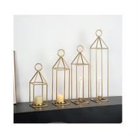 China Handmade Premium Look Iron Wire Lantern Decorative Candle Holder Lantern Fancy Metal Candle Lantern for sale