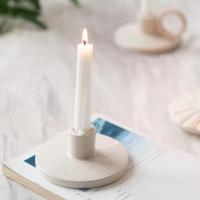 China Nordic Decorative Table Dinning Porcelain Ceramic Candlestick for sale