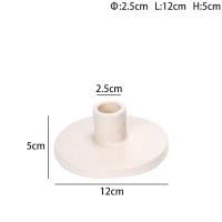 China Nordic Decorative Table Dinning Porcelain Ceramic Candlestick for sale