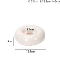 China Nordic Decorative Table Dinning Porcelain Ceramic Candlestick for sale
