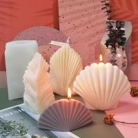 China Scented DIY Silicone Candle Mould Small Scallops Home Decoration Shell for sale