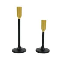 China Metal Iron Gold Decorative Candle Holder Modern Luxury Holders for sale