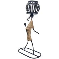China Creative Candle Stand Nordic Restaurant Table Bar Decoration Metal Tea Light Candle Holder for sale