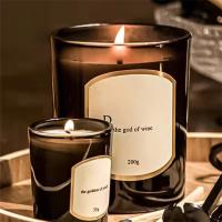 China Luxury Unique Green Clear Glass Jars Empty 8oz 10oz Candle Vessels For Festive Decoration for sale