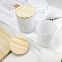 China Luxury Empty Glass Candle Jars With Lid For Gifts Capacities Ranging 200ml for sale