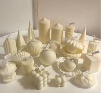 China Custom Shape Craft Candle Cylinder Stick Candle Scented Pillar Creative Candles for sale