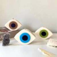 China Wedding Decoration Craft Candle Creative Candle Devil'S Eye Decorative Candle for sale
