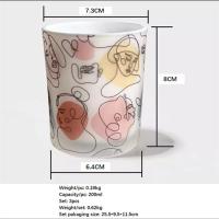 China Matte Candle Vessels Painted Large Empty Candle Container Candles Jars for sale
