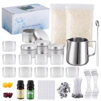 China Handmade Natural Party Gift Set Diy Candle Making Kit for sale