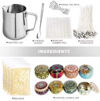 China Indoor Use Diy Scented Candle Making Kit With Different Wax Blends And Scents for sale