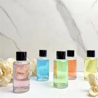 China 500ml Custom Fragrance Glass Perfume Bottles Reed Diffuser Glass Bottles With Box for sale