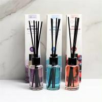 China 500ml Custom Fragrance Glass Perfume Bottles Reed Diffuser Glass Bottles With Box for sale
