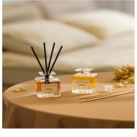 China Elegant Aroma Reed Diffuser Set Perfume For Bedroom Fragrance Home Use Compact Air Freshener for sale