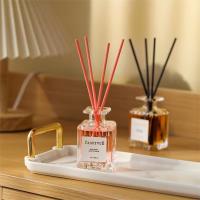 China Elegant Aroma Reed Diffuser Set Perfume For Bedroom Fragrance Home Use Compact Air Freshener for sale