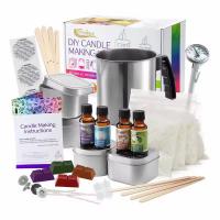 China Aromatherapy DIY Candle Making Kit Large Scented Soy Candles Full Beginners Set for sale