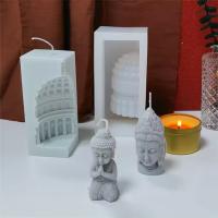 China Eco Friendly DIY New Large Custom Silicone Molds For Candles For Candle Making Body for sale