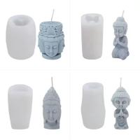 China Eco Friendly DIY New Large Custom Silicone Molds For Candles For Candle Making Body for sale