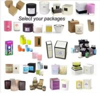 China Art Empty Glass Luxury Home Candle Holders Big Christmas Fragrance Soy Wax Tin Scented Candles for sale