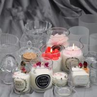 China 5oz 9oz Luxury Candle Making Jars With Lids For Scented Candles Home Decoration for sale