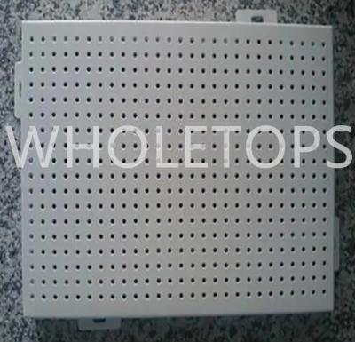 China Weather Resistance 8.0mm Perforated Aluminum Panel For Facade Decoration for sale