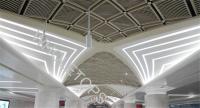 China 4.5MM 600mm Width Perforated Aluminum Panel For Airport Rail Way Station BRT for sale