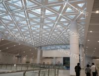 China Triangle Special Shaped 3003 Aluminum Ceiling Panel For Airport Terminal for sale