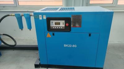 China Automated Air Screw Compressor Low Noise Level Advanced Cooling System for sale