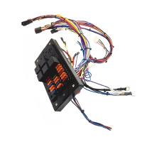 China 167-3554 Wire Harness Assembly With Fuse Box Aftermarket 12V 24V for Excavator Engine for sale