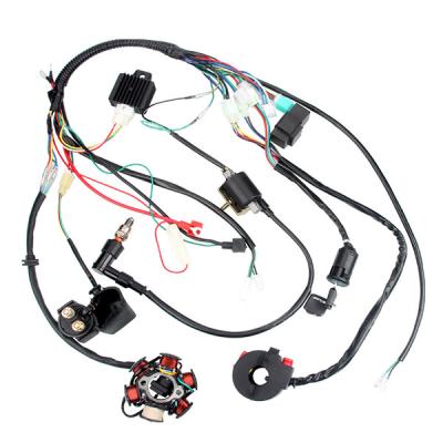 China Off Road Motorcycle ATV Wiring Harness 12V 4 Wheel Accessories Durable for sale