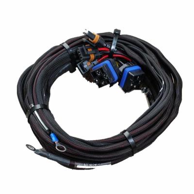 China AWH28 Heavy Duty Truck Wiring Harness Electrical Cable Assembly 12V 24V Custom for sale