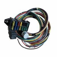 China 12 Circuit Universal Wiring Harness for Classic Cars Hot Rod 12V for sale