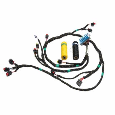 China CAT E320D 320D C6.4 Excavator Engine Wiring Harness 296-4617 12V for sale