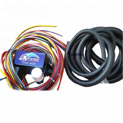 China 12 Circuit Universal Hot Rod Wiring Harness ISO9001 OEM Customizable for sale