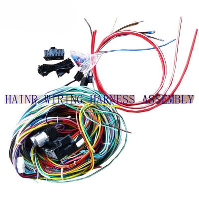 China Custom Classic Car Hot Rod Wiring Harness Kit 12V Universal Automotive for sale