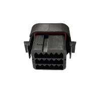 China Black DTV06-18SB Automotive Wire Harness Connector Plug 18 Holes 14 AWG for sale