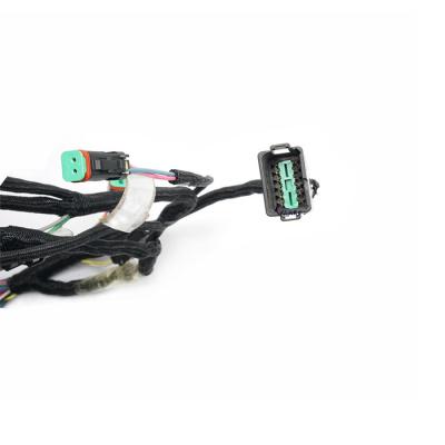 China Hainr 381-2499 Excavator Engine Wiring Harness OEM Heavy Equipment Wire Harness 300pcs MOQ for sale