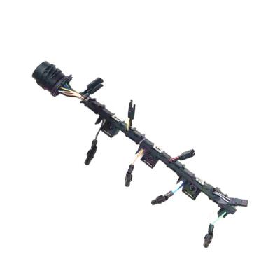China Custom Motorcycle Wiring Harness 03G971033L Injector Wiring Loom 12V 400pcs MOQ for sale