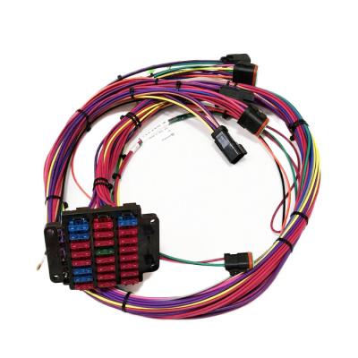 China Excavator 325B Fuse Box Wiring Harness Assembly OEM Custom 24V for sale