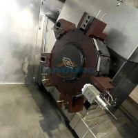 China 7.5KW TCK56 Heavy Duty Cnc Lathe Machine Slant Bed Lathe Metalworking Over Bed 650mm for sale