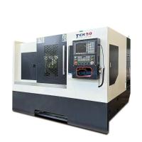 China Cnc Lathe Slant Bed TCk50 Hydraulic Chuck Tailstock Hydraulic Turret for sale