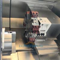 China 0.125kw TCK50 Slant Bed Cnc Lathe 2 Axis Cnc Turning Lathe Machine for sale